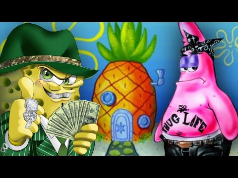 SPONGEBOB A GANGSTA!!! | SPONGE GLOCK SQUARE PANTS FT HELLFIRE - YouTube