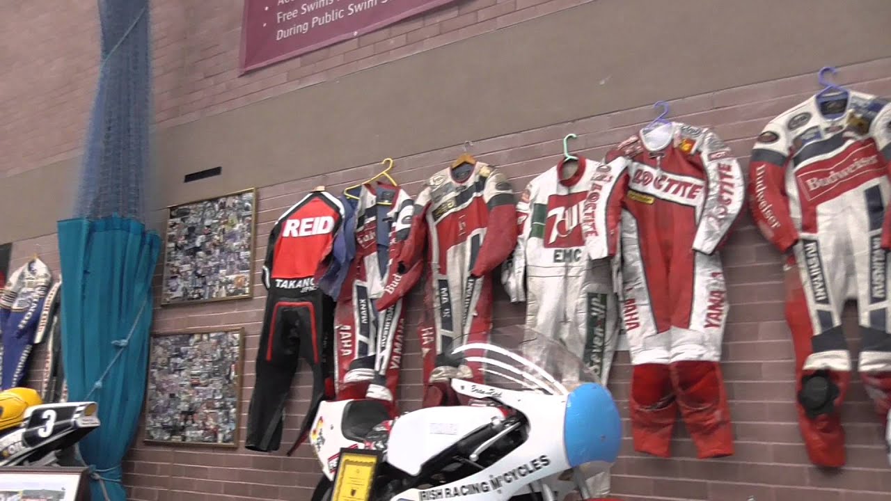 BRIAN REID tribute stand at Dromara Destroyers Motorbike Show - YouTube