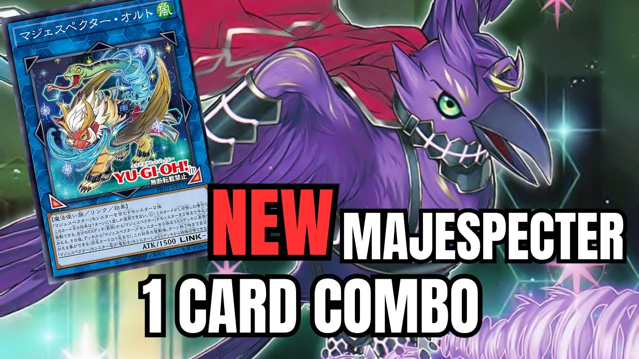 1 CARD COMBOS MAJESPECTER 2023 YU-GI-OH PHANTOM KNIGHTMARE - YouTube