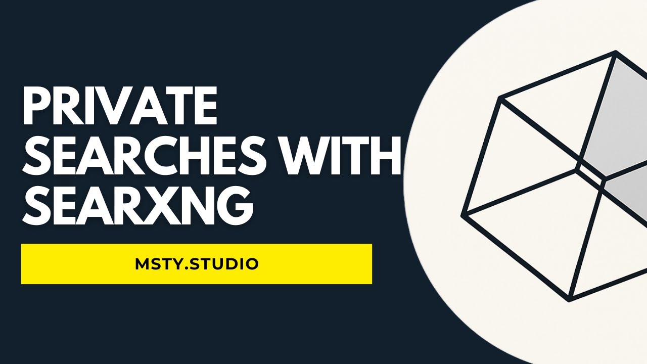 Private searches in Msty Studio using SearXNG - YouTube