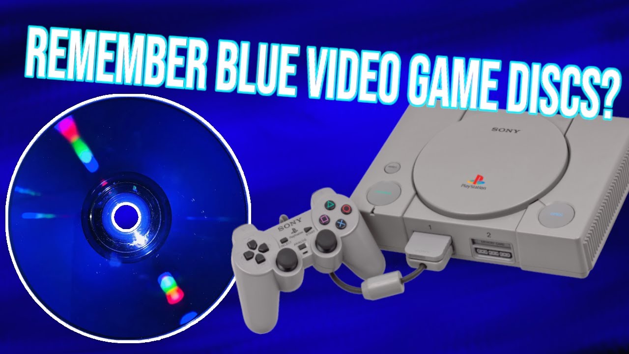 Blue Video Game Discs: A Lookback - YouTube