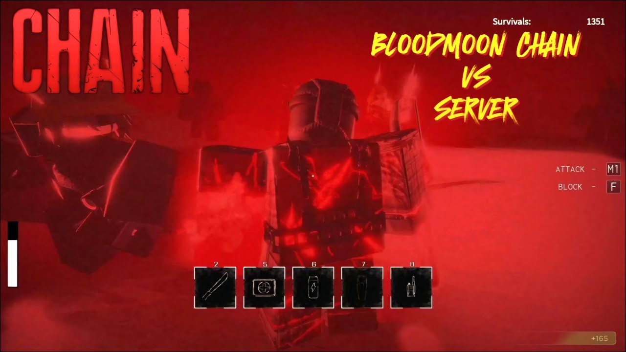 CHAIN Vs Server in BLOODMOON - CHAIN Roblox - YouTube