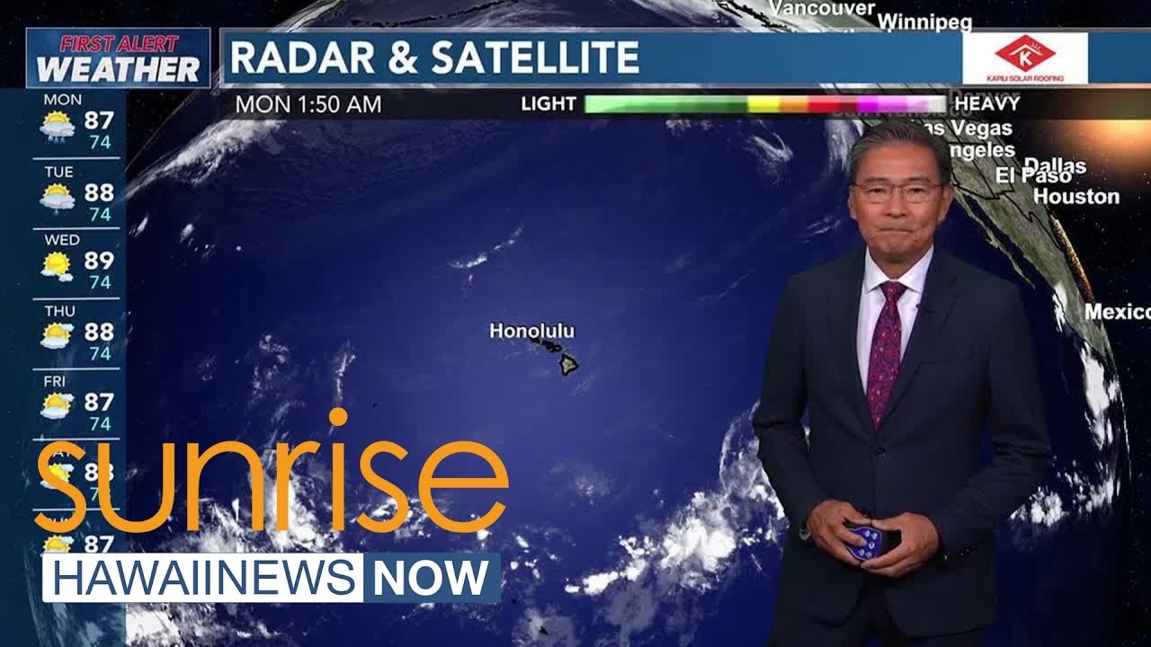 Hawaii News Now Sunrise Weather Report - Monday, October 16, 2023 - YouTube