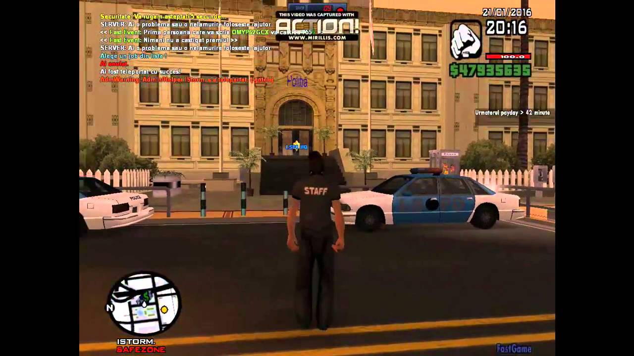 Samp.FastGame.ro || RPG server Prezentare! - YouTube