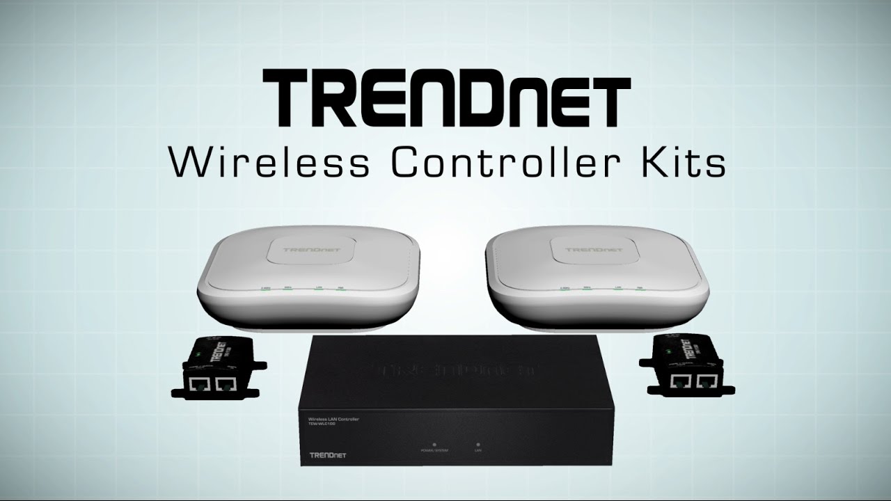 Wireless Controller Kits by TRENDnet - YouTube