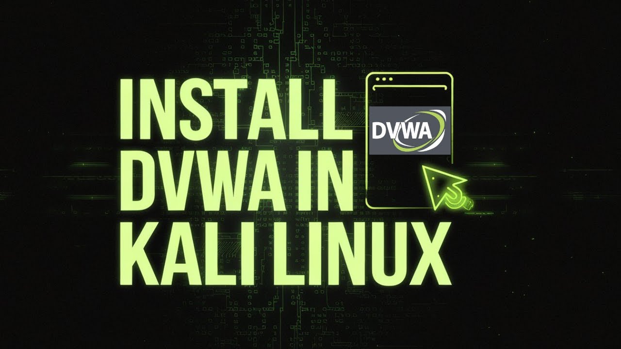Install DVWA in Kali Linux ! - YouTube