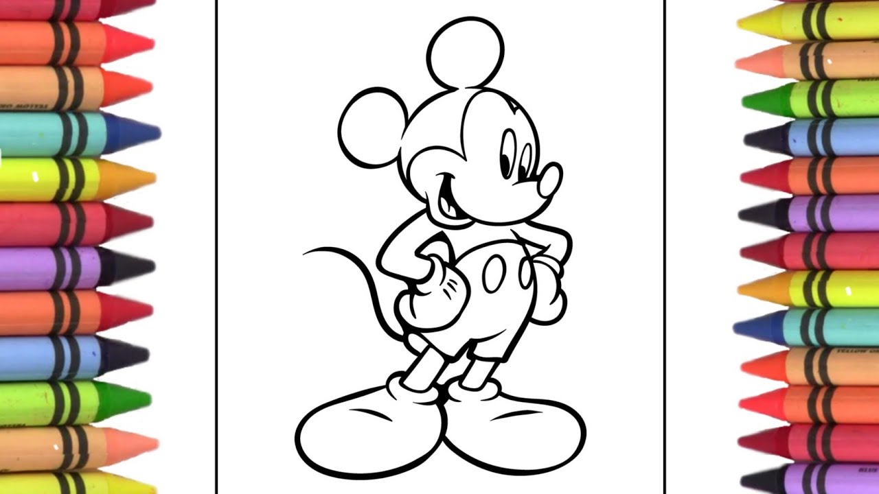How To Draw Mickey Mouse Clubhouse