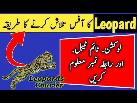 How to find leopard courier office | Leopard office near me - YouTube