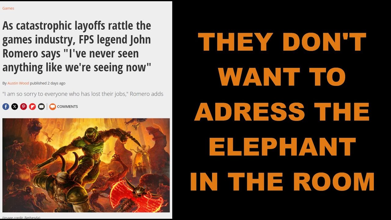 The Press Finally Realizes There Is A Gaming Crash - YouTube