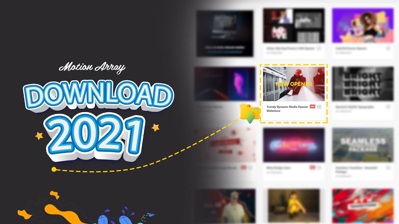 Download Motionarray Dengan Mudah - Malesdownload - YouTube
