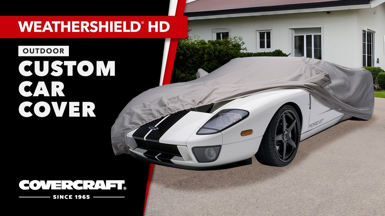 Custom WeatherShield HD Car Cover Fabric - YouTube