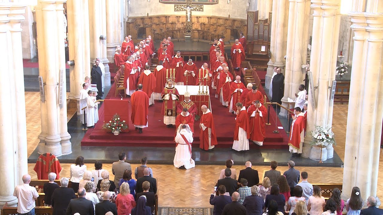 Ordination to the Priesthood of Fr Philip Mulryne OP A Short Clip - YouTube