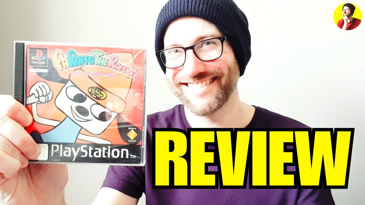 PaRappa the Rapper (1997) PlayStation PS1 Review - YouTube