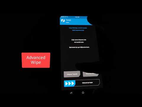 TWRP'den Format Atma - IMEI'li Telefonlar