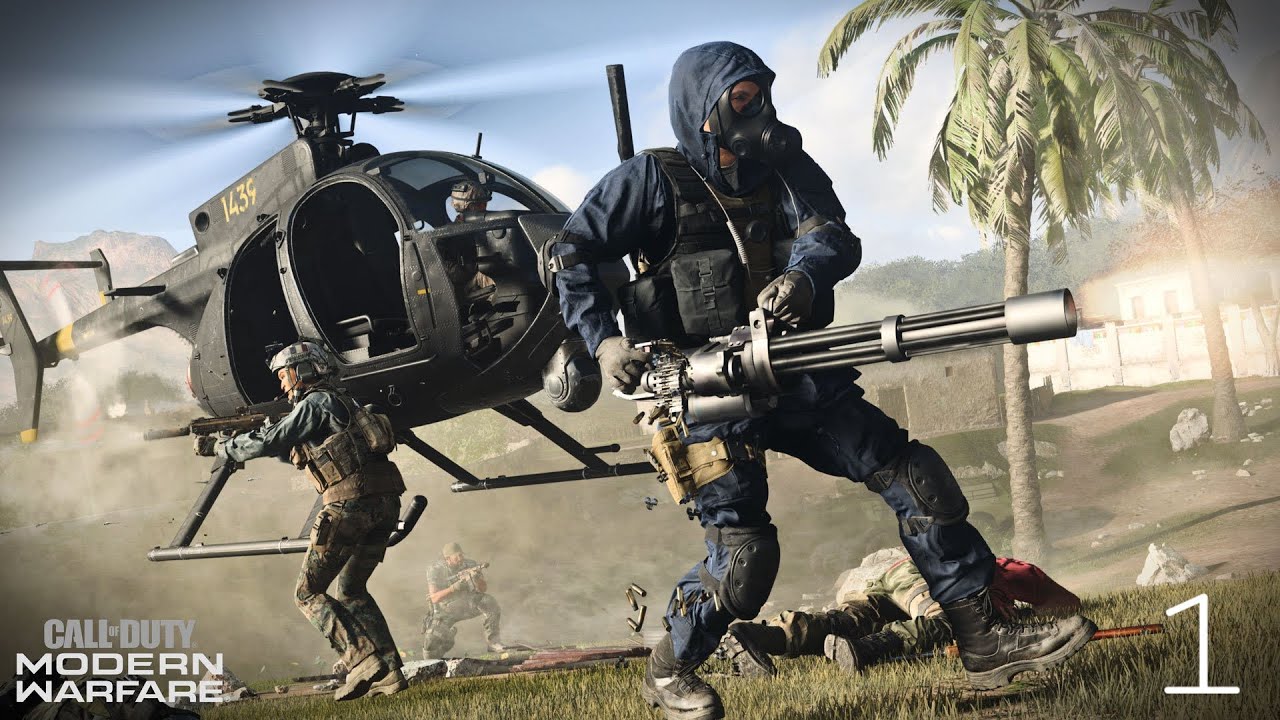 Call Of Duty Modern Warfare Walkthrough Gameplay Part 1 Intro