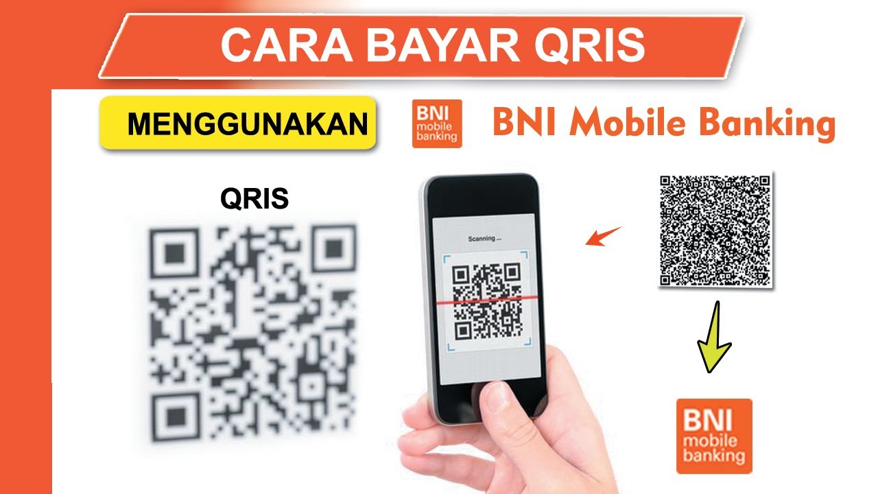 Cara Bayar QRIS Lewat BNI Mobile Banking Terbaru - YouTube