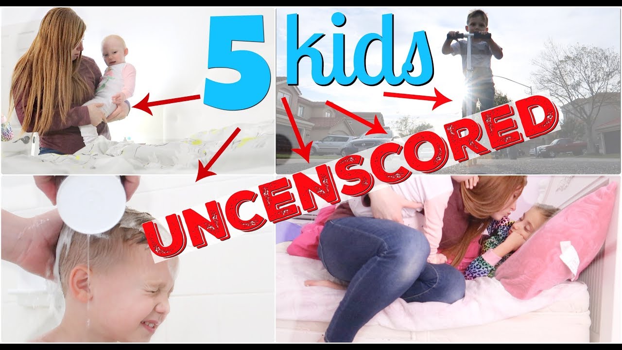 OUR EVENING ROUTINE - 5 KIDS (school night) - YouTube