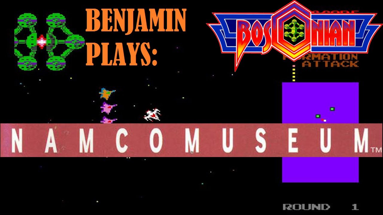 Let's Play: Namco Museum (PlayStation): Bosconian - YouTube