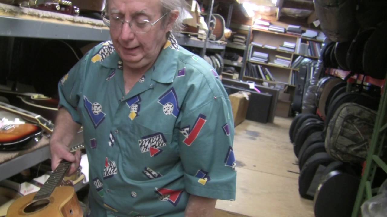A Visit With Guitar Repair Legend Frank Ford - Part 2 - YouTube