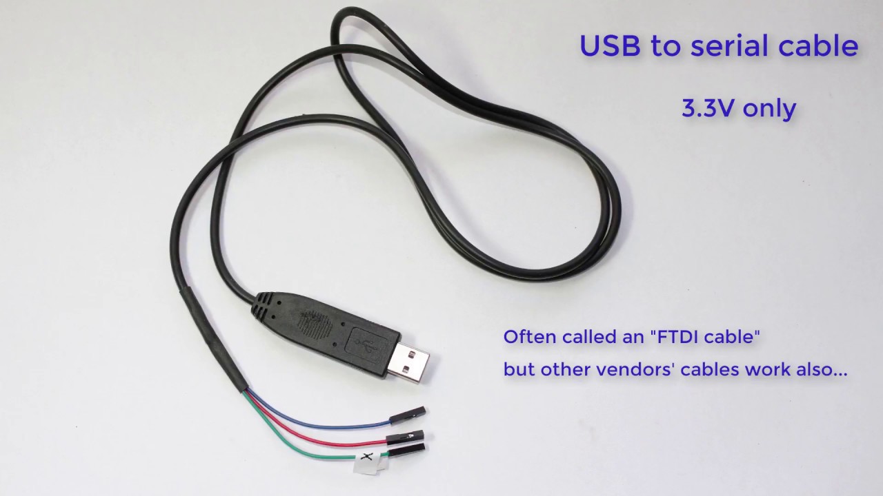 Embedded Raspberry Pi lesson 2 - Serial console - YouTube