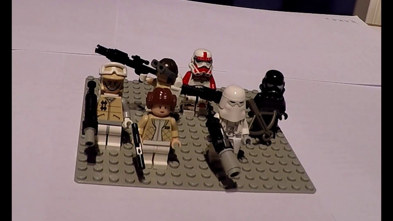 How to make LEGO Star wars BATTLEFRONT weapons (part 3)!!! - YouTube