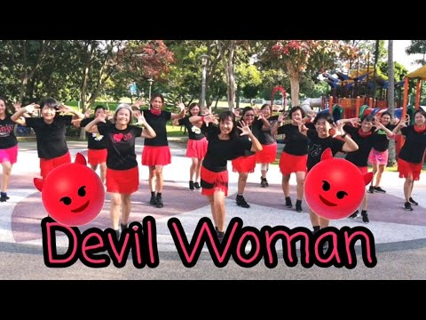 Devil Woman Line Dance October 2021 - YouTube