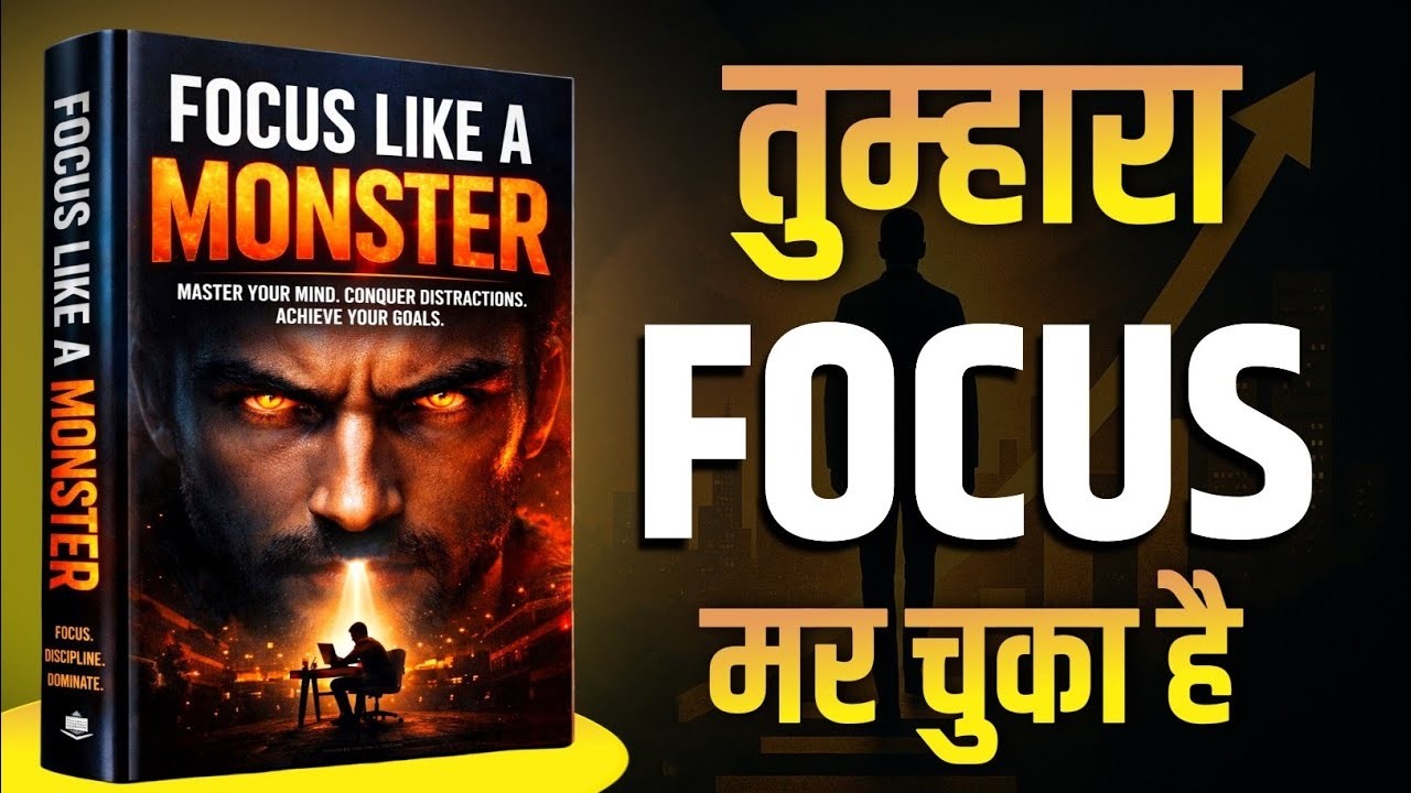 Focus Like A Monster - Audiobook Summary in Hindi - Popu Mama #94 - YouTube