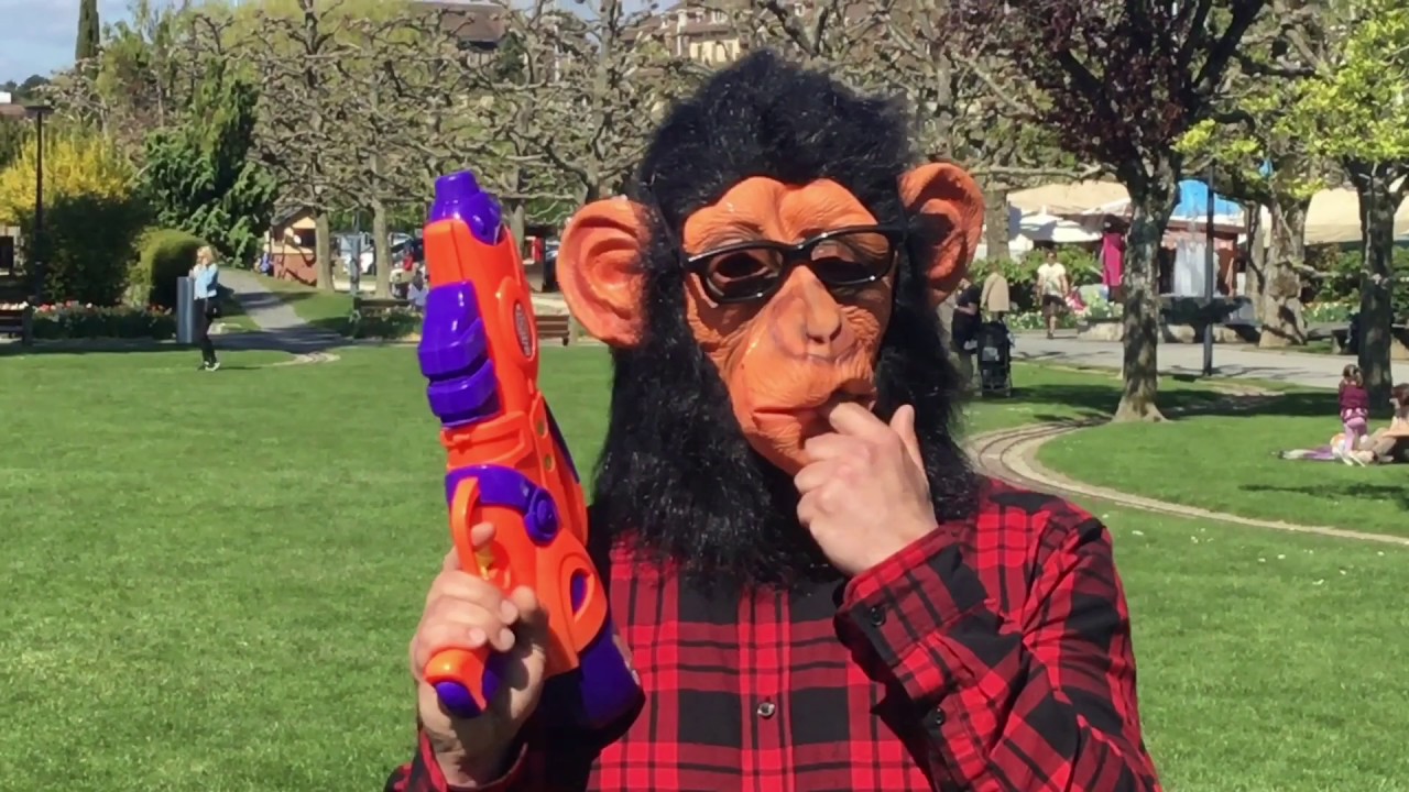 Power Rangers monkey - La Tribu - YouTube