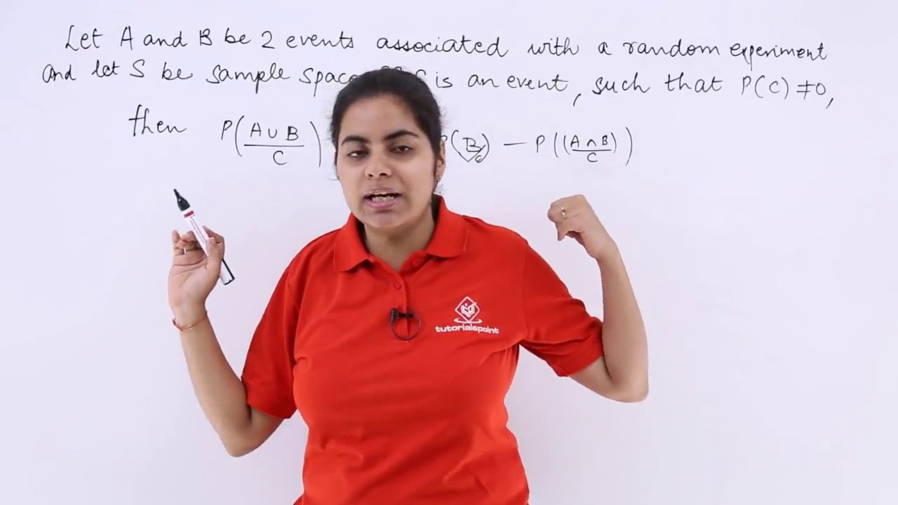 Class 12th – Conditional Probability Result-3 | Probability | Tutorials Point - YouTube