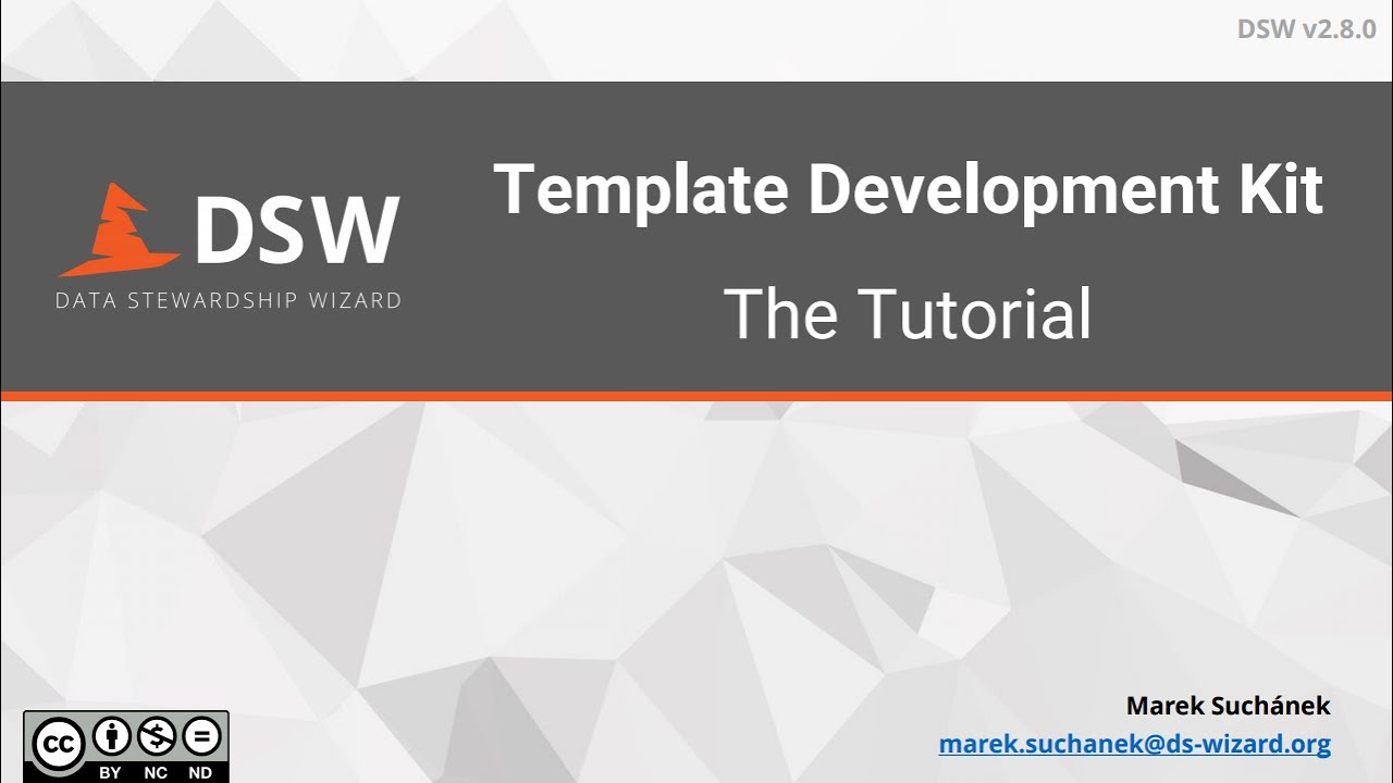 DSW Template Development Kit Tutorial (Nov 2020) - YouTube