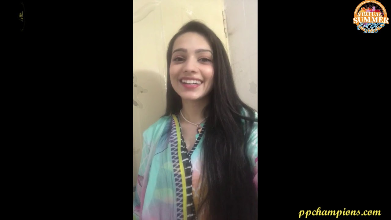 Ms. Rida Khalid (Host/Anchorperson) endorsing Virtual Summer Camp 2020 ...