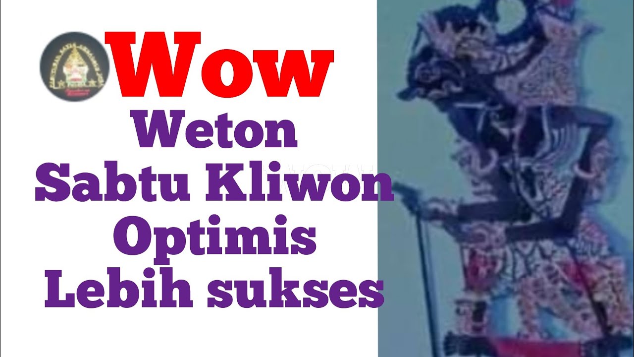 Weton Sabtu Kliwon optimis di tahun 2020//Ki Sukir - YouTube