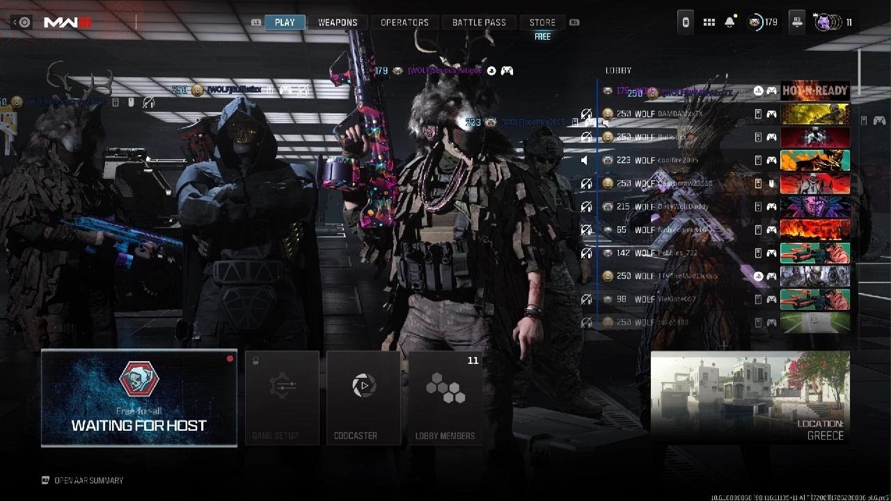 MW3 customs with the wolf pack iron site mcpr - YouTube