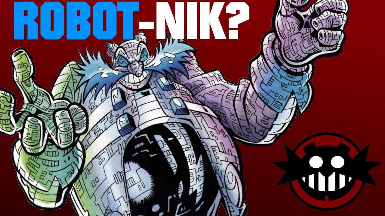 Dr. Eggman is a ROBOT Instead of a Human?! Meet Robo-Robotnik (Archie ...