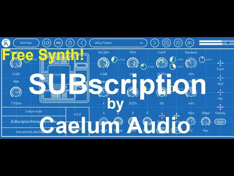 SUBscription Synth - AUv3 & Standalone Synthesizer by @CaelumAudio ...