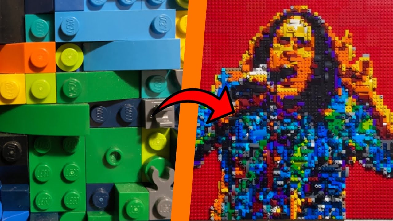 LEGO Weird Al portrait! - YouTube