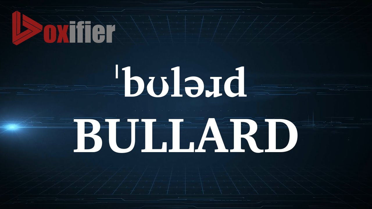 How to Pronunce Bullard in English - Voxifier.com - YouTube