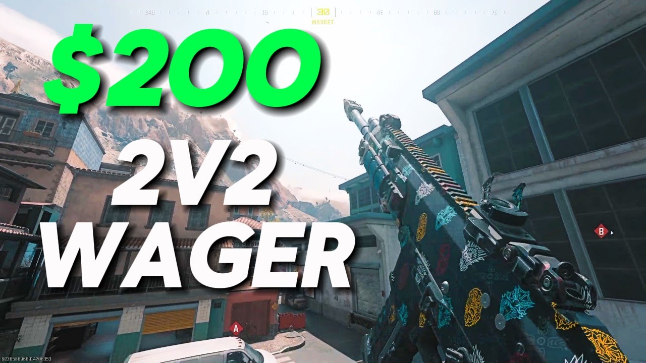 $200 2v2 MWIII SND WAGER! BOTH MAPS! - YouTube