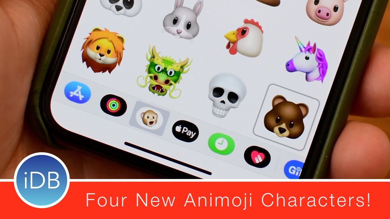 Hands-on with New Animoji in iOS 11.3 - Skull, Dragon, Bear, & Lion ...