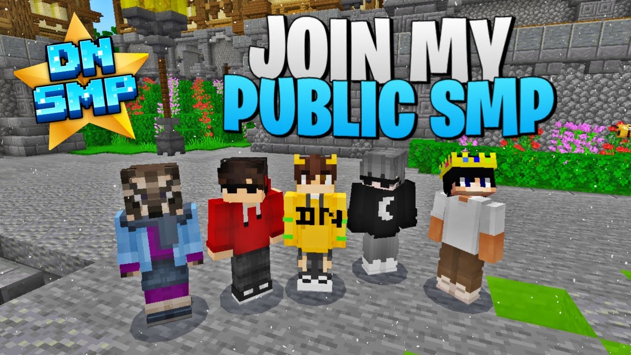 public smp For all minecraft players || Dn Smp Java + Mcpe - YouTube