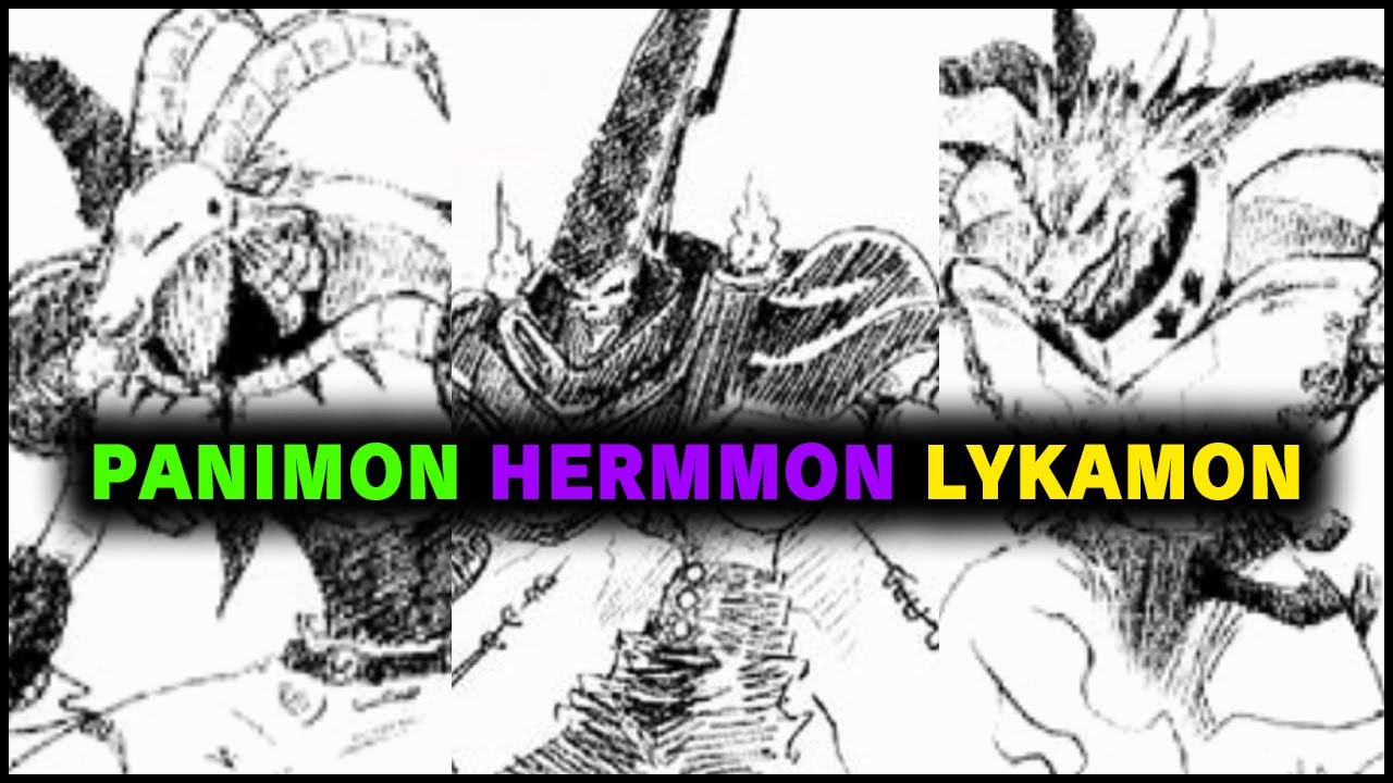 Panimon, Hermmon e Lykamon - Conhecendo Digimon - YouTube