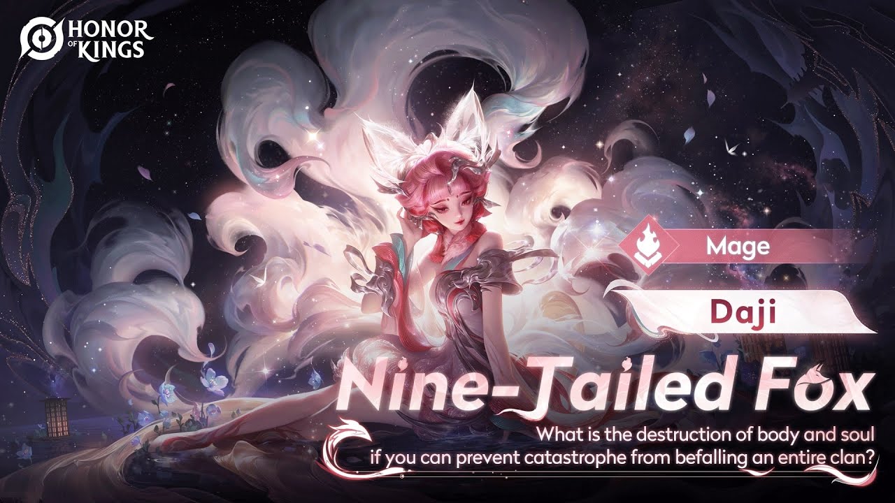 New Skin 𝐃𝐚𝐣𝐢"𝐍𝐢𝐧𝐞-𝐓𝐚𝐢𝐥𝐞𝐝 𝐅𝐨𝐱 l Honor of Kings - YouTube