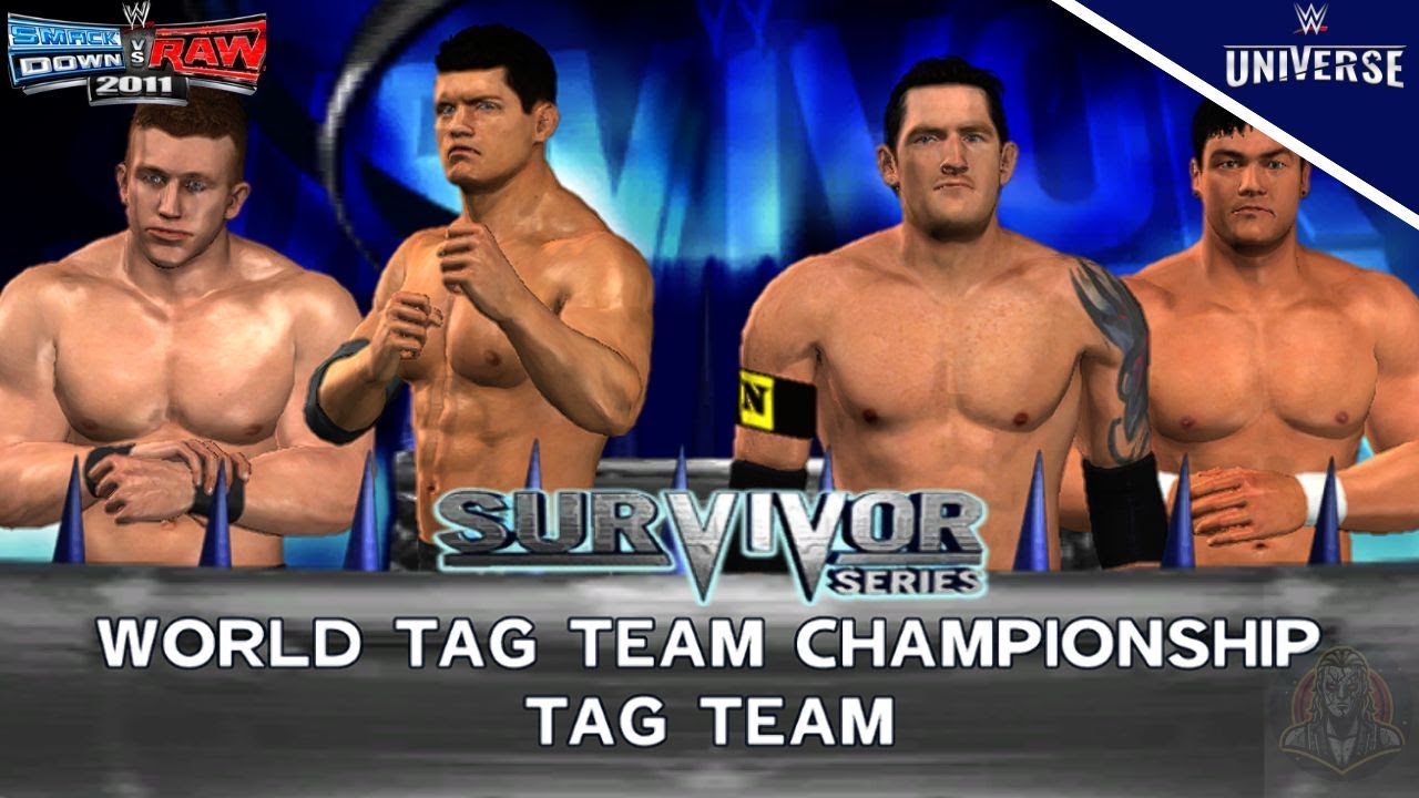TAG TEAM The Nexus vs Legacy - World Tag Team Championship - WWE ...