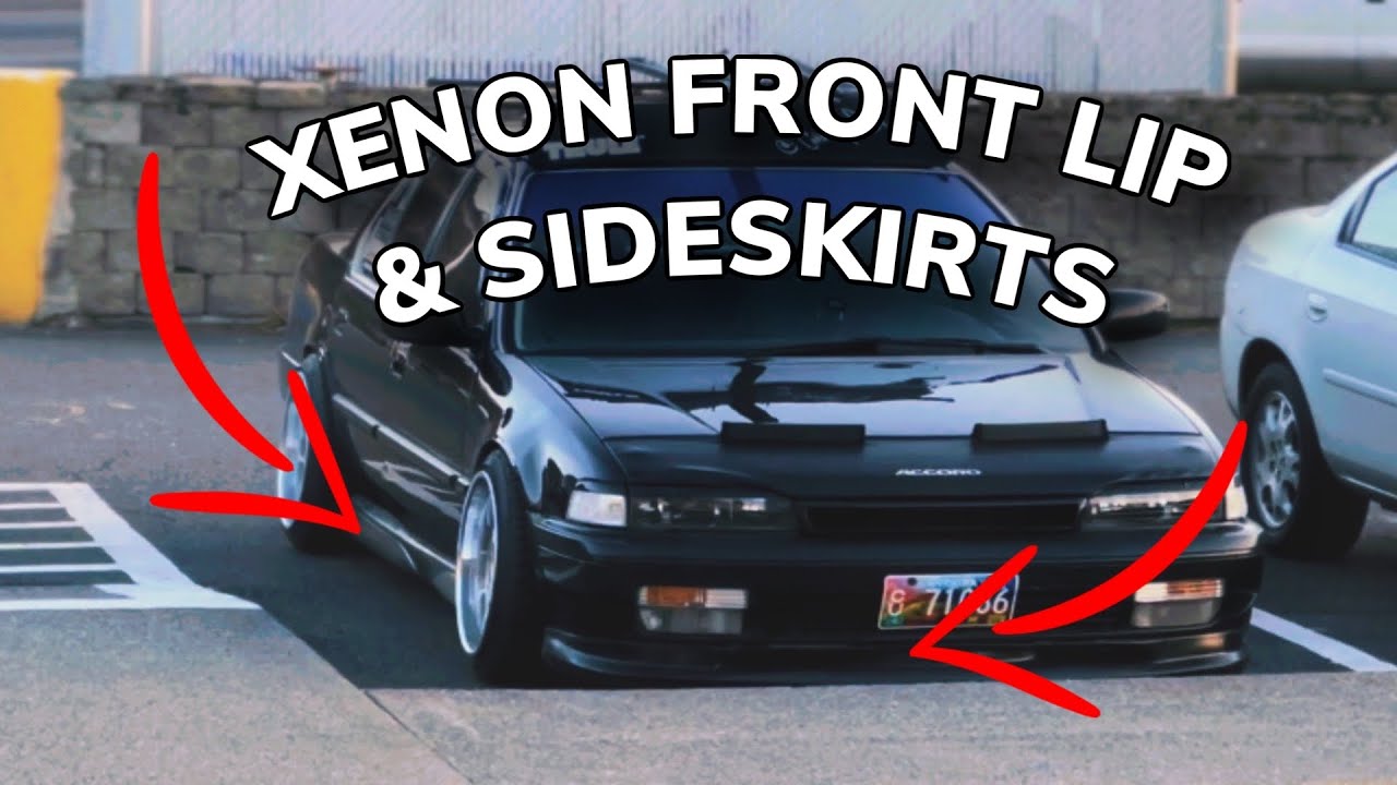 CB7| EXPENSIVE Front Lip and Side Skirts | NEW blast pipes - YouTube