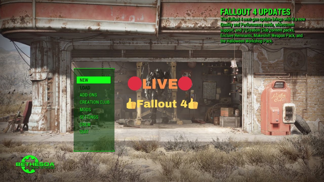 🔴LIVE🔴 Streaming on Fallout 4 G.O.T.Y. (GAME OF THE YEAR EDITION) join ...