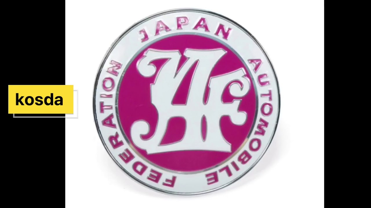 JAF emblems - YouTube
