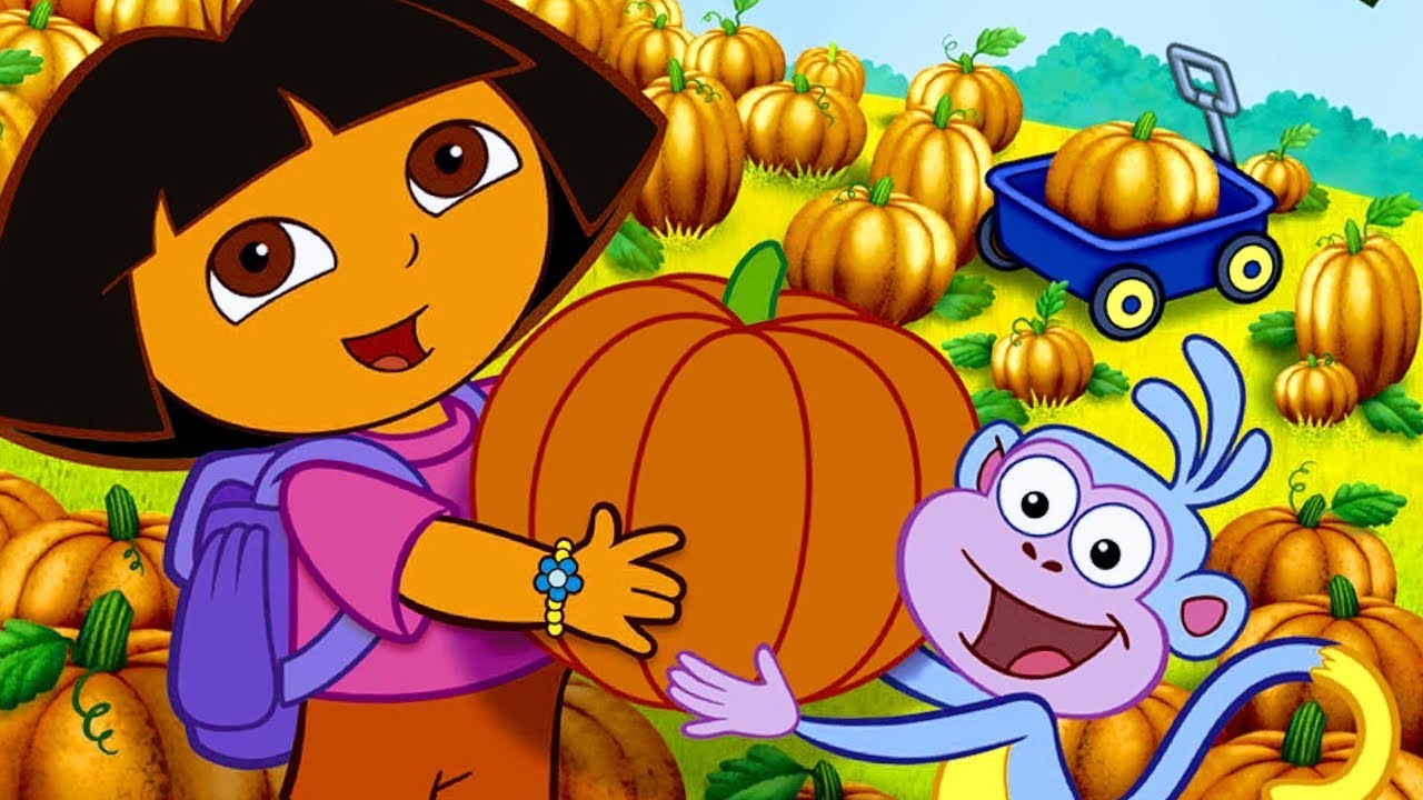 Dora's Perfect Pumpkin Dora the Explorer | Kids Books Read Aloud - YouTube