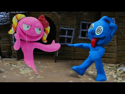 Don't Go Into That House!👻🏚️ Clay Animation | Clay Mixer Heroes #claymixer #stopmotion #halloween