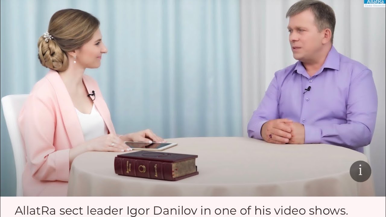 Allatra leader Igor Danilov hiding in Slovak Republic. - YouTube