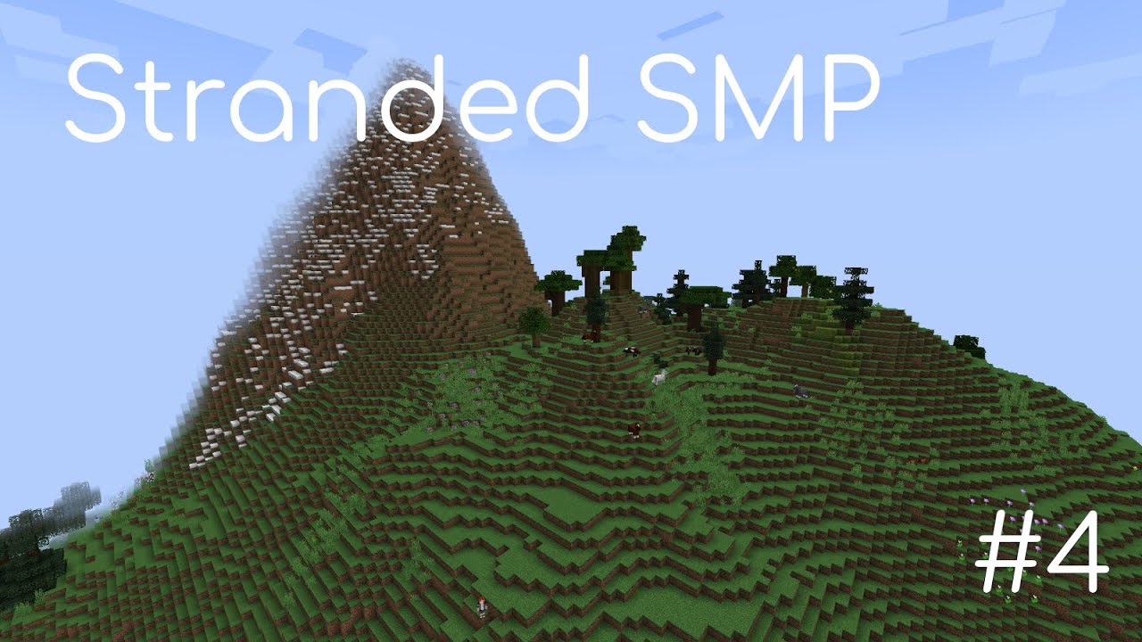 Finally building a house - Stranded SMP - YouTube